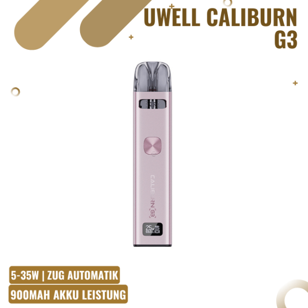 Uwell Caliburn G3 - Pastel Pink, 23,90