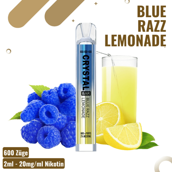 SKE Crystal Bar - Blue Razz Lemonade | NEU im Shop, 4,99