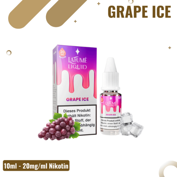 La Fume Grape Ice 20mg Nikotinsalz-Liquid, 6,99