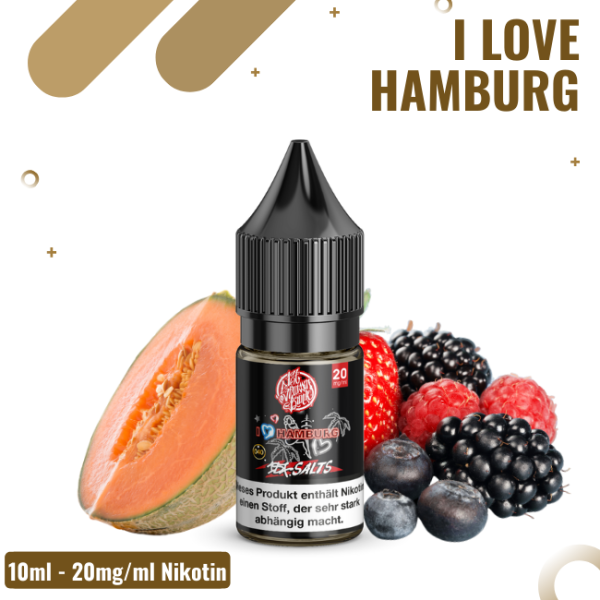 187 Salts I Love Hamburg Liquid 20mg/ml, 6,99