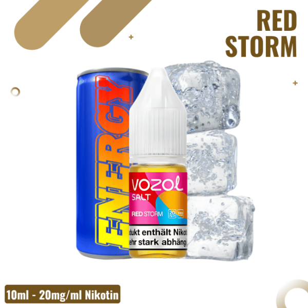 Vozol Red Storm Liquid - 20mg/ml | Energy Eis, 7,90