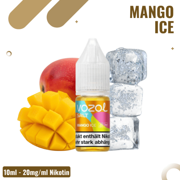 Vozol Mango Ice Liquid - 20mg/ml | Blitz Versand, 7,90