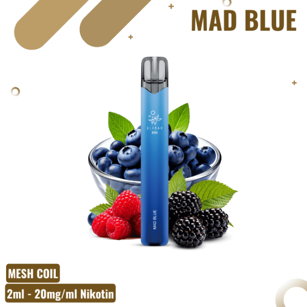 Elf Bar 800 – Mad Blue | Einweg Vape 4,99€, 4,99