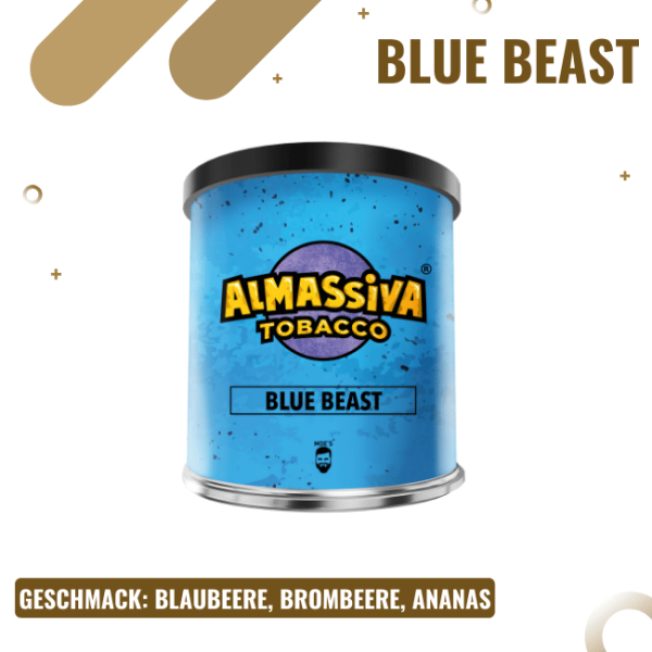Al Massiva - Blue Beast | 200g Shisha Tabak, 27,90
