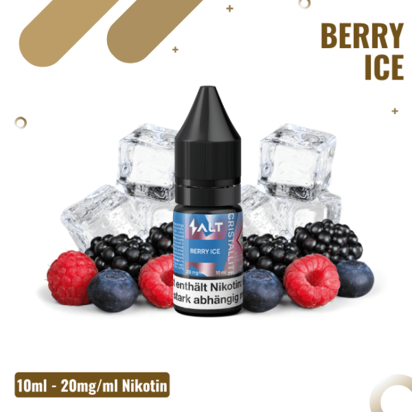 Salt Cristallite Berry Ice Liquid 20mg NicSalt, 6,99