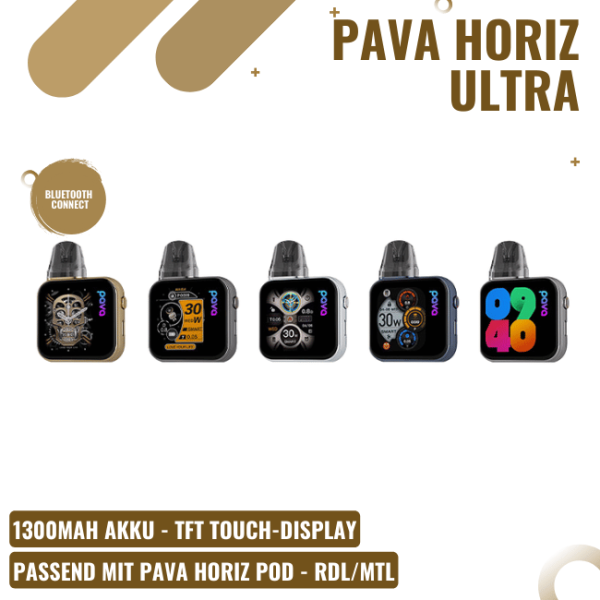 Pava Horiz Ultra Pod Kit - Alle Farben, 18,99