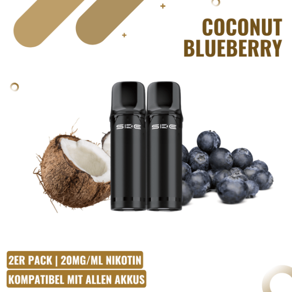 SKE Crystal Pro Pods - Coconut Blueberry, 5,99