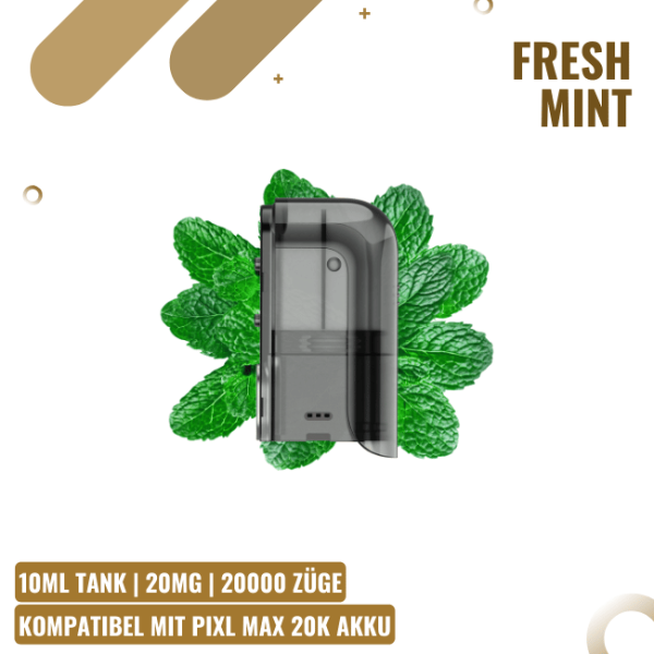 PIXL Max 20K Pod - Fresh Mint 10ml, 5,29