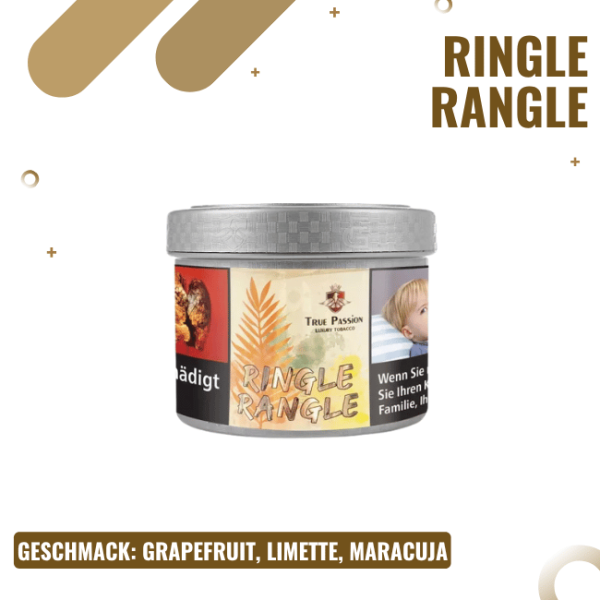 True Passion Ringle Rangle Shisha Tabak, 27,90