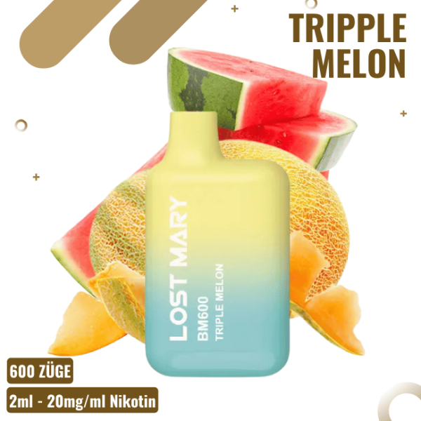 Lost Mary BM600 - Triple Melon | Jetzt bestellen, 5,90