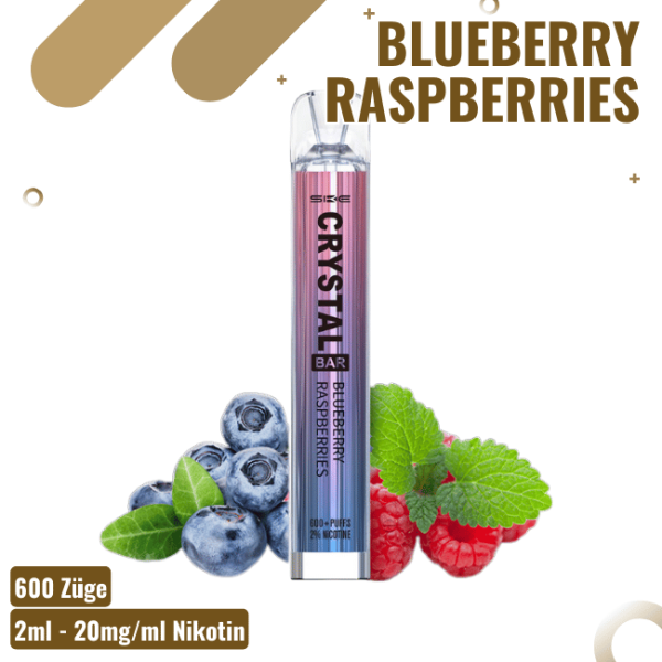 SKE Crystal Bar - Blueberry Raspberries 4,99€, 4,99