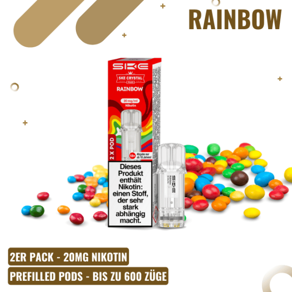 Crystal Plus Pods - Rainbow | 2er Pack, 6,49