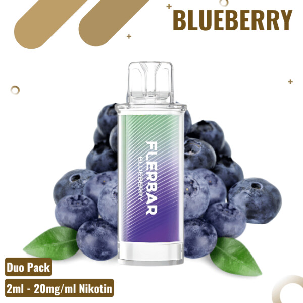 Flerbar Pod - Blue Razz Pods | 2er Pack, 7,00 Flerbar Pod - Blue Razz Pods | 2er Pack, 7,00