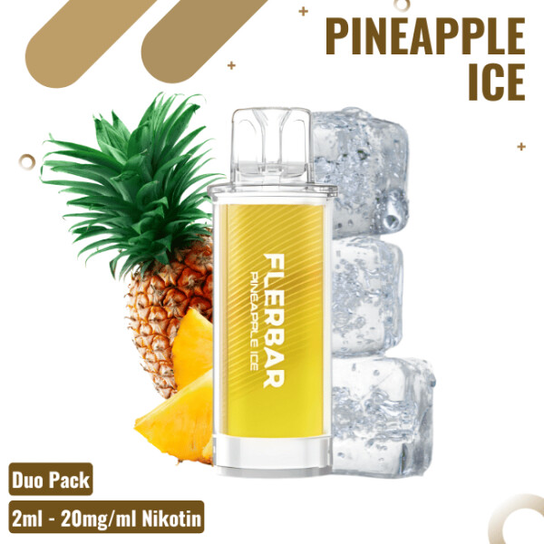 Flerbar Pod - Pineapple Ice Pods | 2er Pack, 7,00 Flerbar Pod - Pineapple Ice Pods | 2er Pack, 7,00